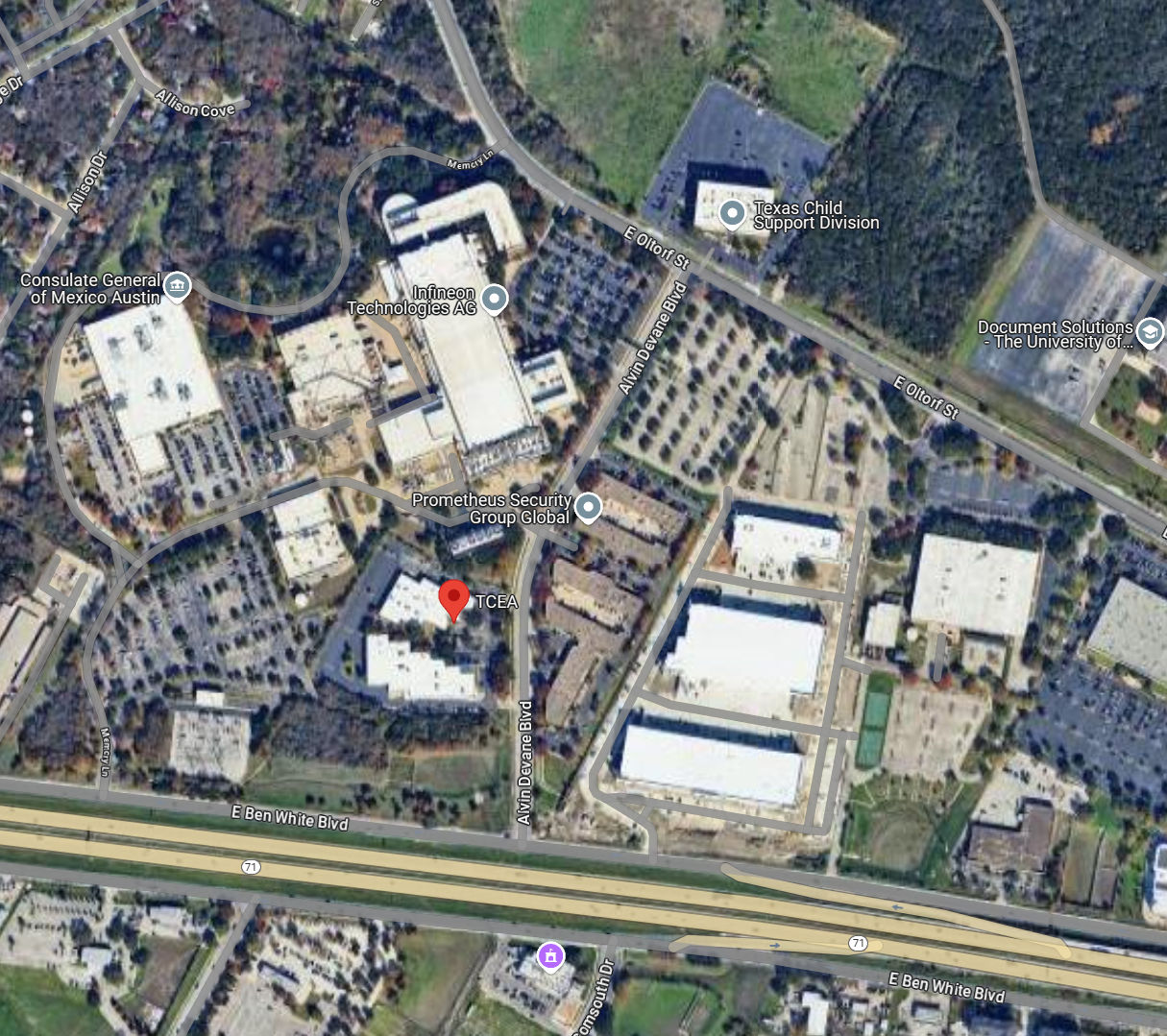 Map and Parking - TCEA - Literacy Texas
