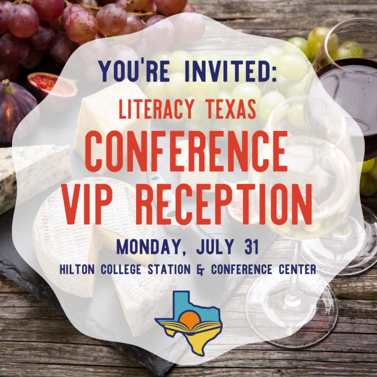 Schedule & Program - Literacy Texas